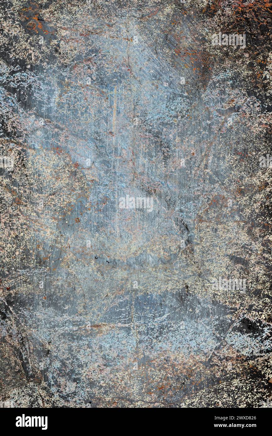 An aged concrete surface with sunlit stains, textured background Stock ...