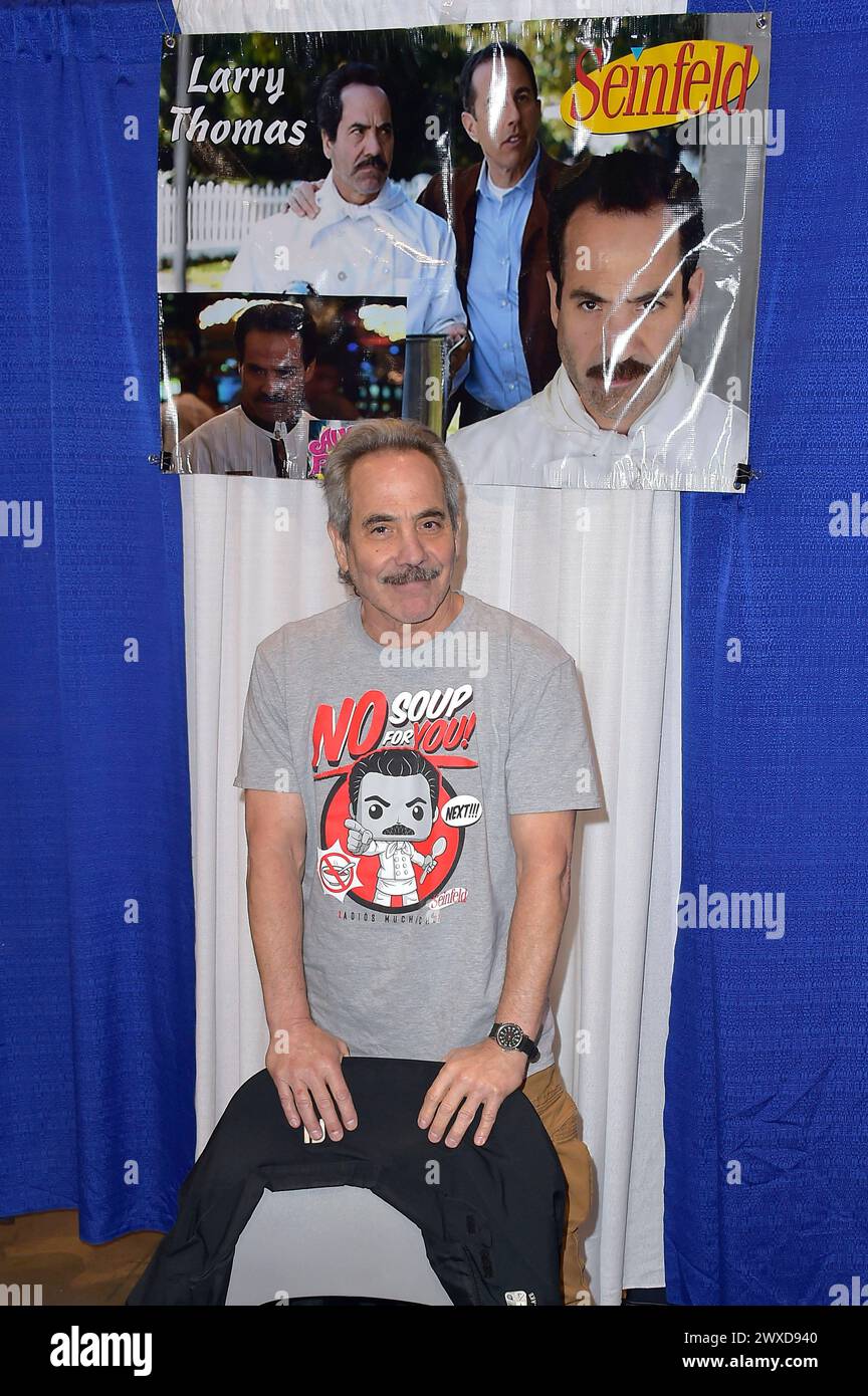 Larry Thomas auf der WonderCon 2024 im Anaheim Convention Center. Anaheim, 29.03.2024 *** Larry ...
