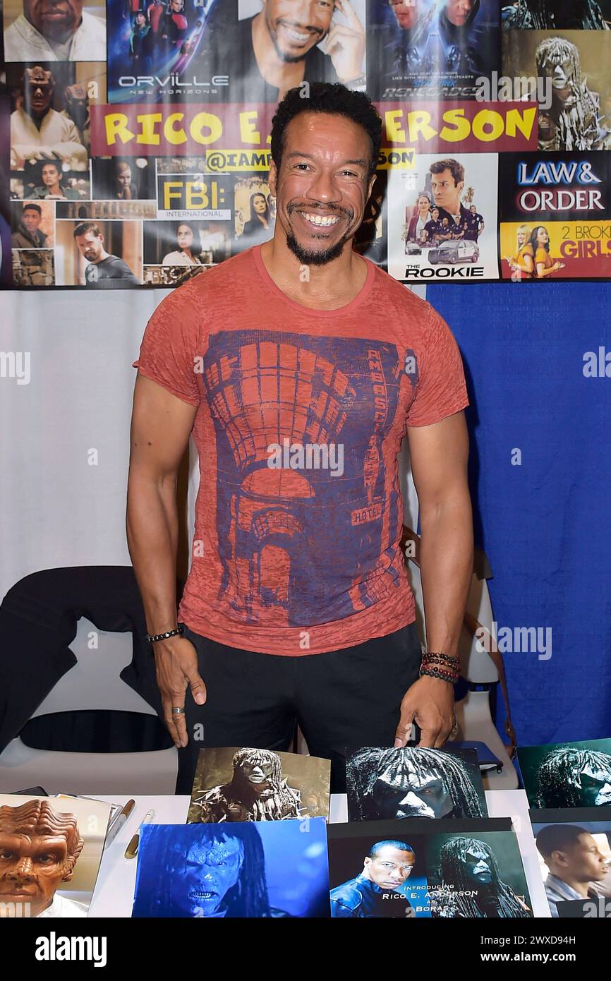Rico E. Anderson auf der WonderCon 2024 im Anaheim Convention Center. Anaheim, 29.03.2024 ...
