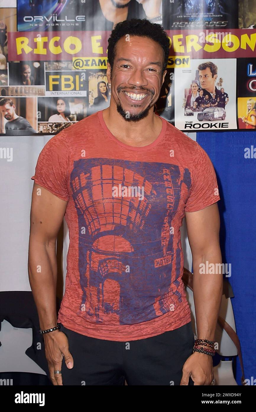 Rico E. Anderson auf der WonderCon 2024 im Anaheim Convention Center. Anaheim, 29.03.2024 ...