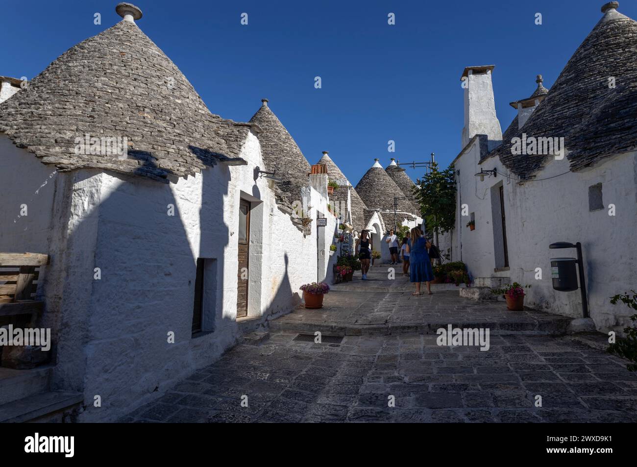 ALBEROBELLO, ITALY, JULY 11, 2022 - The Trulli of Alberobello, the ...