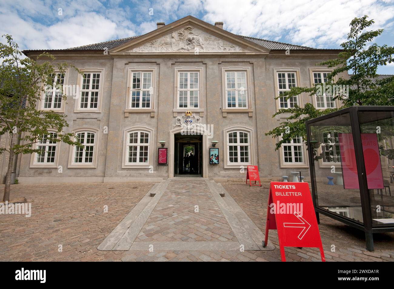 Designmuseum Danmark (founded in 1890) in Bredgade, Copenhagen, Denmark ...