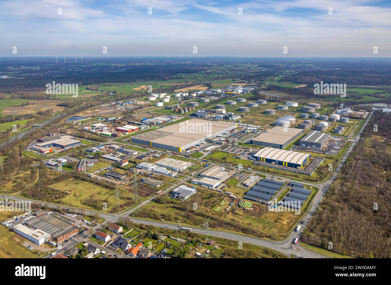 Mit industrie und gewerbepark hi-res stock photography and images - Alamy