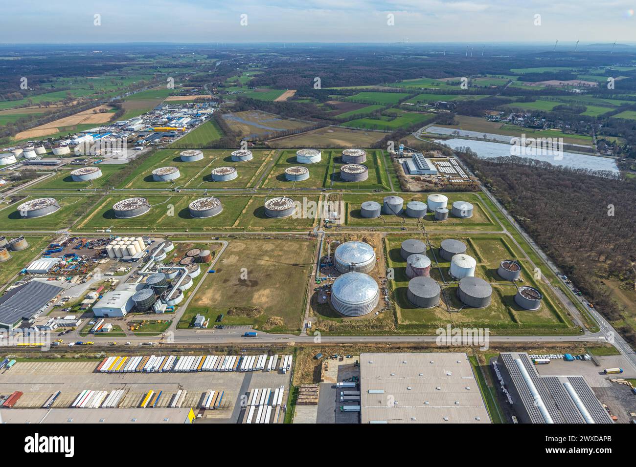 Industrie anlage luftbild hi-res stock photography and images - Alamy