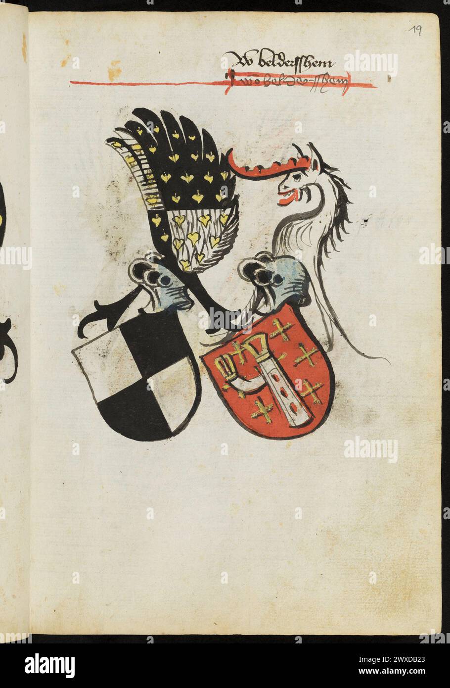 Handschrift mittelalter hi-res stock photography and images - Alamy