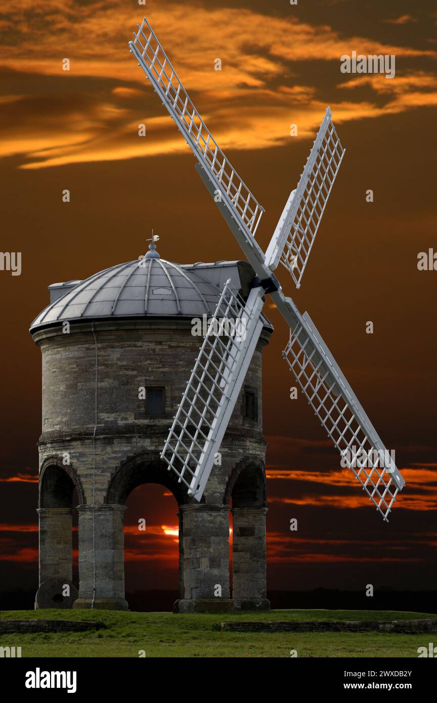 Chesterton Windmill Warwickshire England UK Stock Photo - Alamy