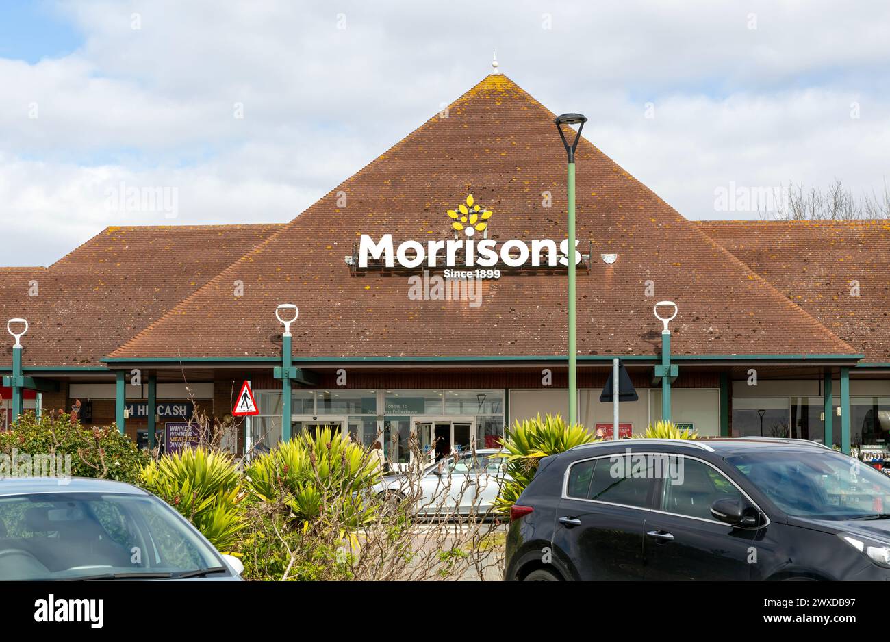 Morrisons superstore supermarket shop store, Felixstowe, Suffolk ...