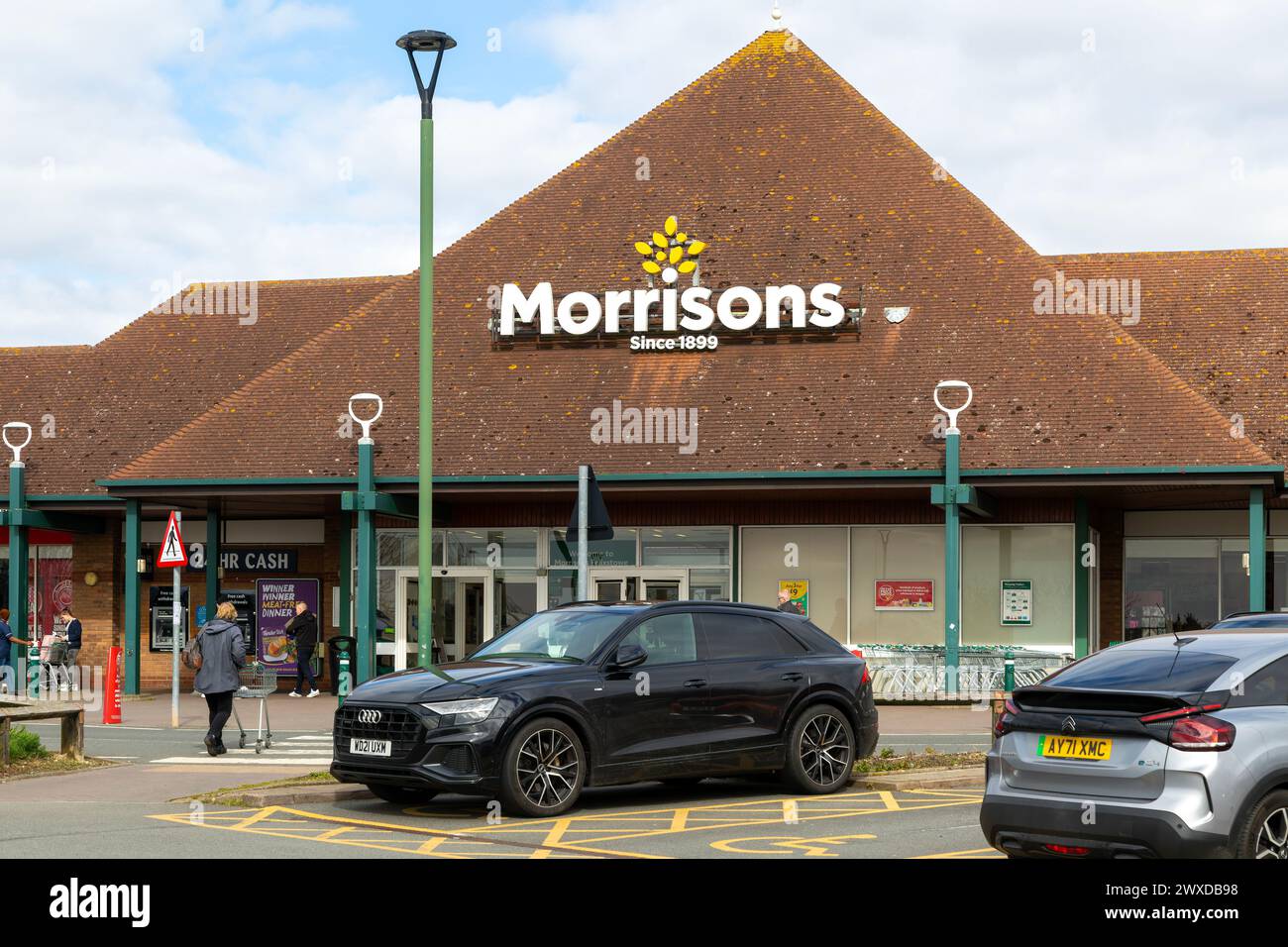 Morrisons superstore supermarket shop store, Felixstowe, Suffolk ...