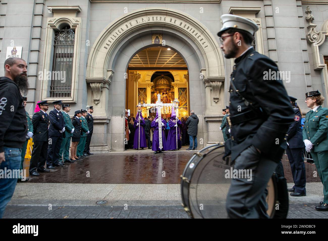 Madrid, Spain. 29th Mar, 2024. View prior to the departure of the "Lord ...