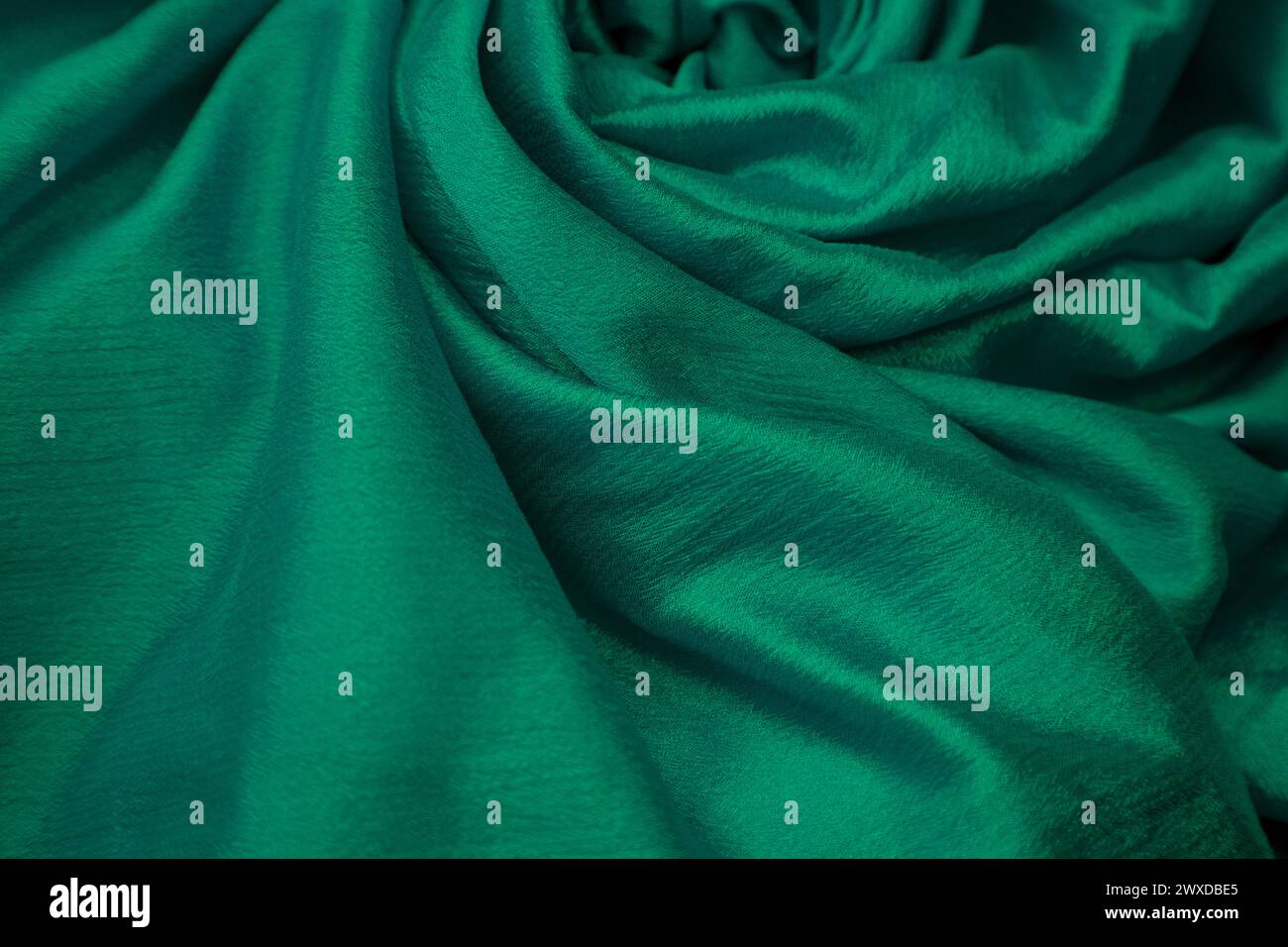 Rich green fabric hi-res stock photography and images - Alamy