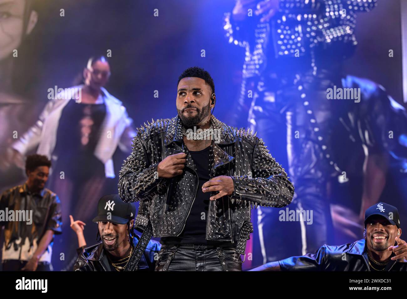 Jason Derulo Nu King Tour 2024 live in der Olympiahalle, München am 26. ...
