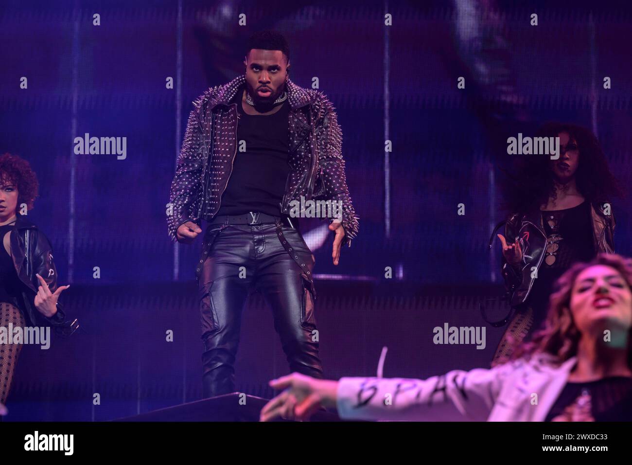 Jason Derulo Nu King Tour 2024 live in der Olympiahalle, München am 26. ...