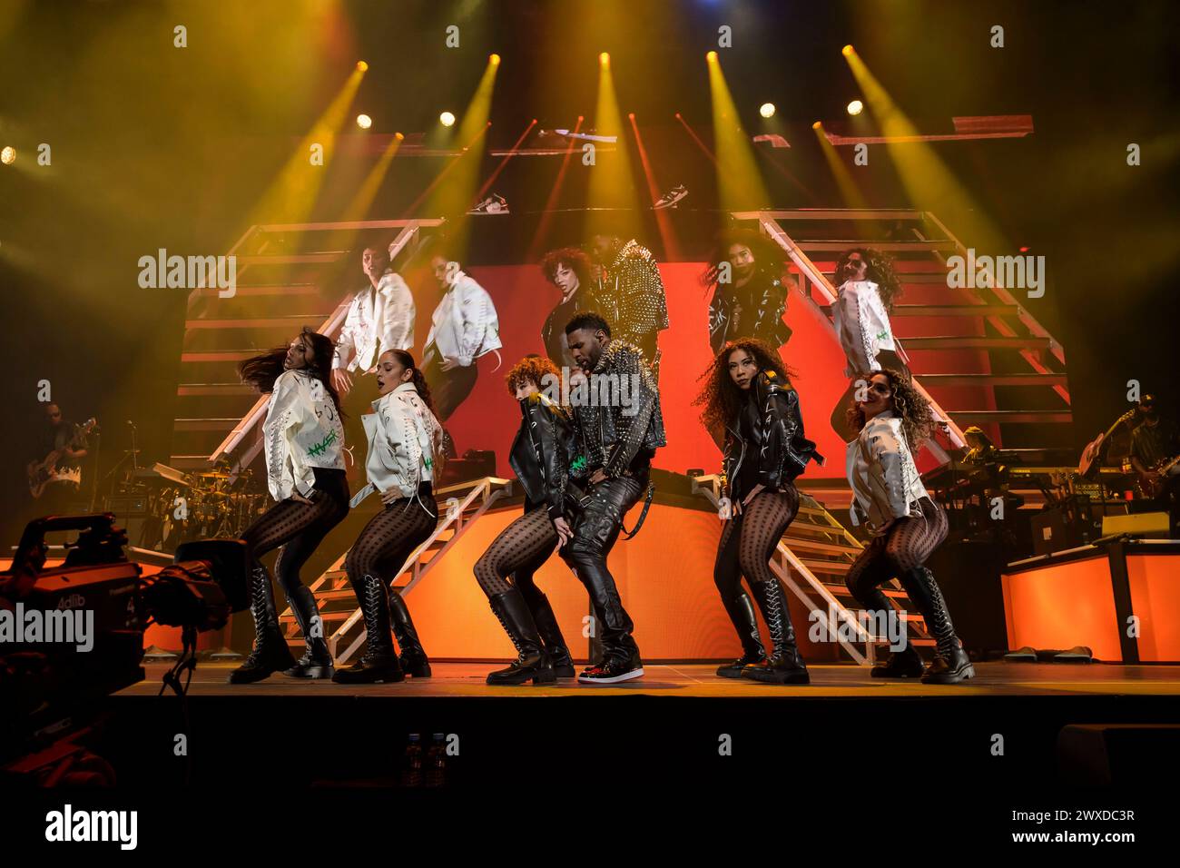 Jason Derulo Nu King Tour 2024 live in der Olympiahalle, München am 26. ...