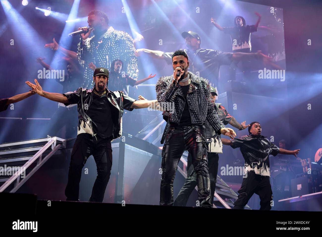 Jason Derulo Nu King Tour 2024 live in der Olympiahalle, München am 26. ...