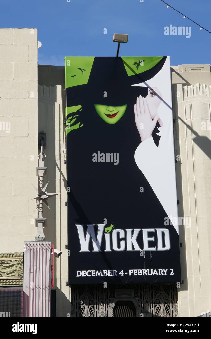 Los Angeles, California, USA 29th March 2024 Wicked Billboard at ...