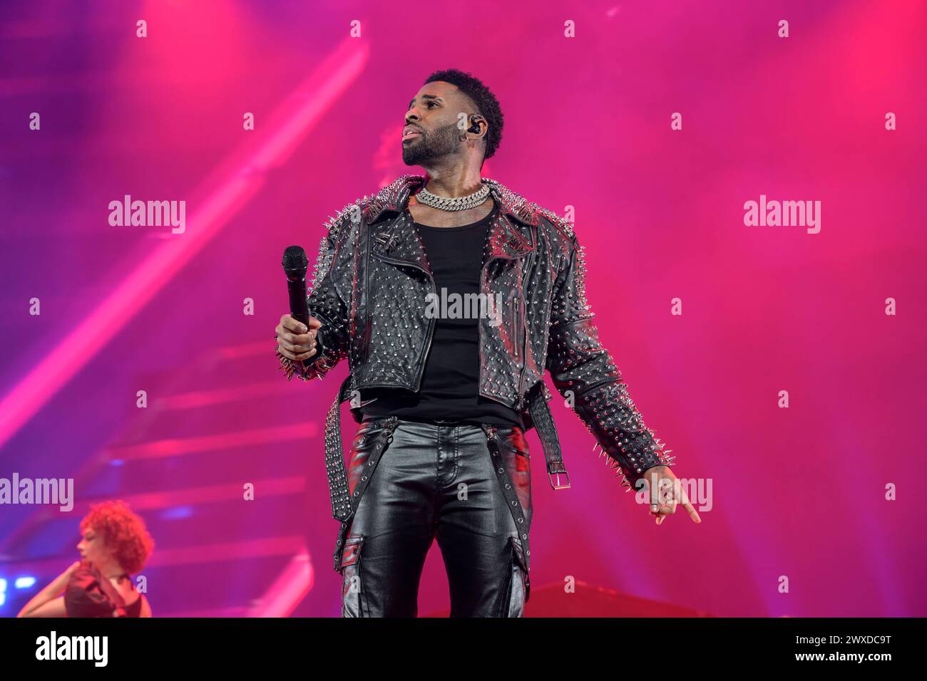 Jason Derulo Nu King Tour 2024 live in der Olympiahalle, München am 26. ...