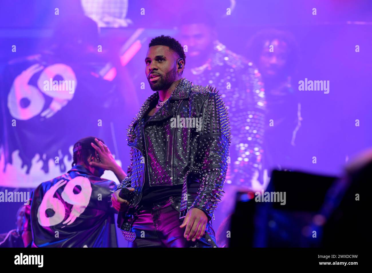 Jason Derulo Nu King Tour 2024 live in der Olympiahalle, München am 26. ...