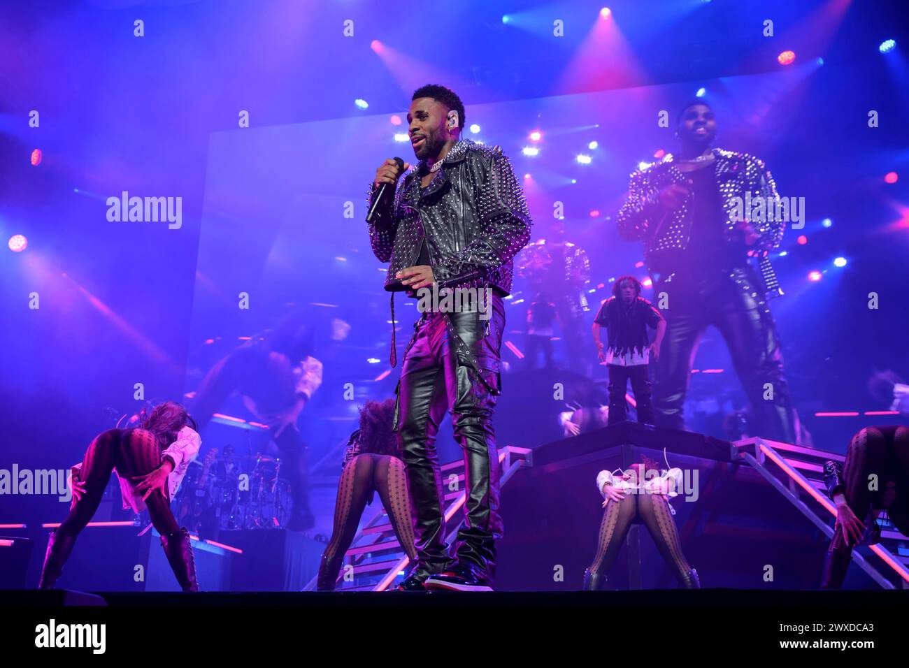 Jason Derulo Nu King Tour 2024 live in der Olympiahalle, München am 26. ...