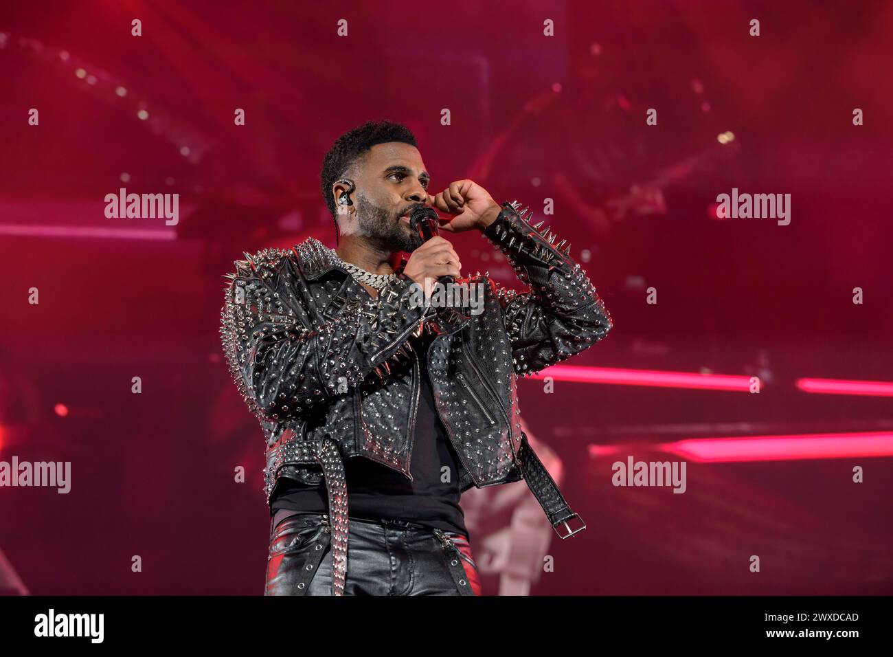 Jason Derulo Nu King Tour 2024 live in der Olympiahalle, München am 26. ...