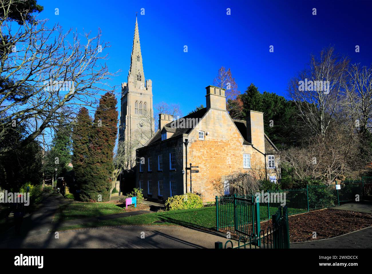 The Manor House Museum, Kettering town, Northamptonshire County ...