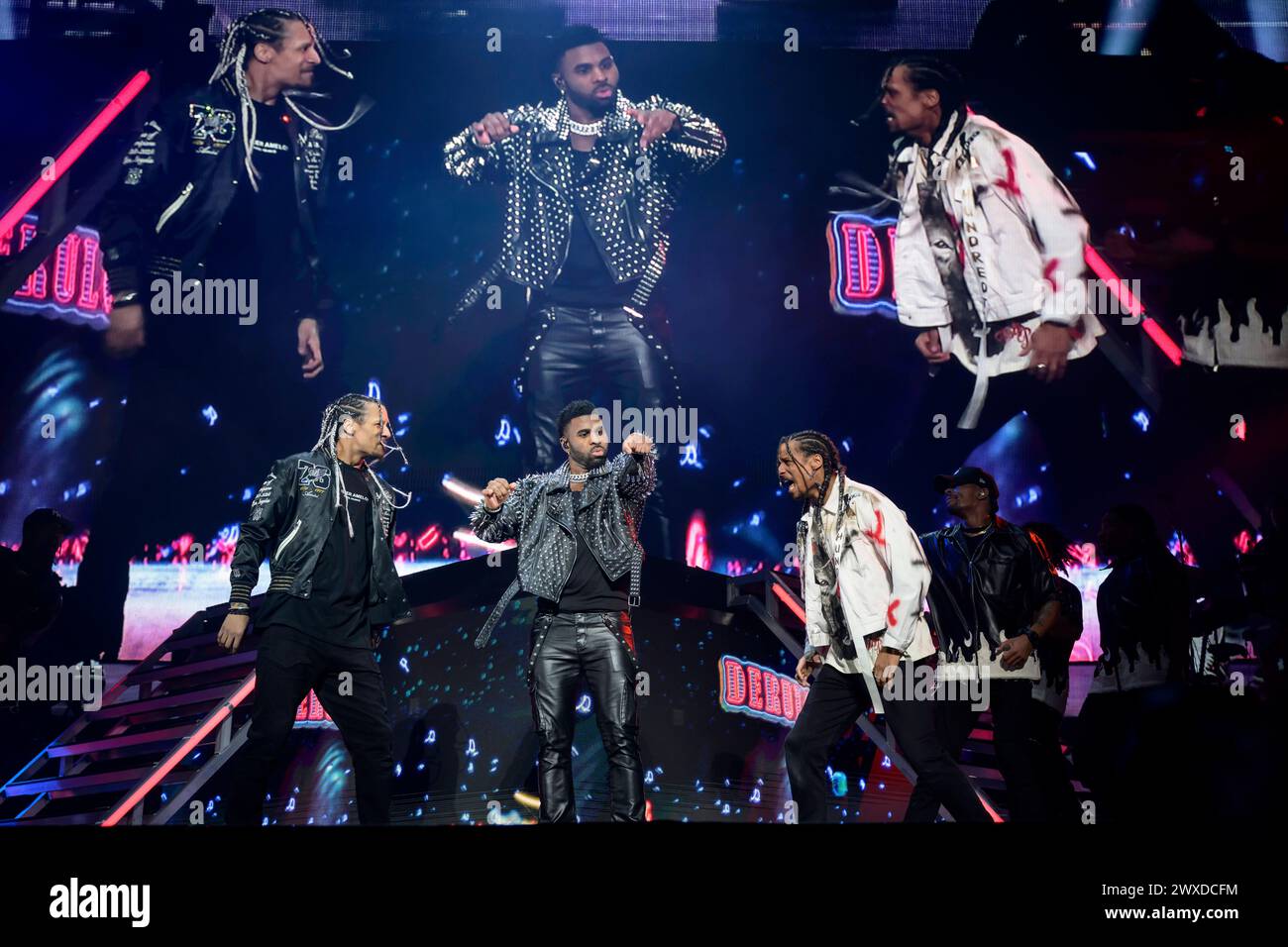 Jason Derulo Nu King Tour 2024 live in der Olympiahalle, München am 26. ...