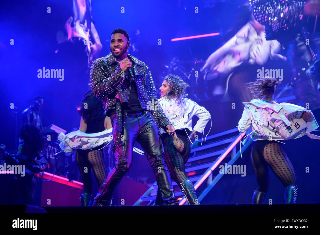 Jason Derulo Nu King Tour 2024 live in der Olympiahalle, München am 26. ...