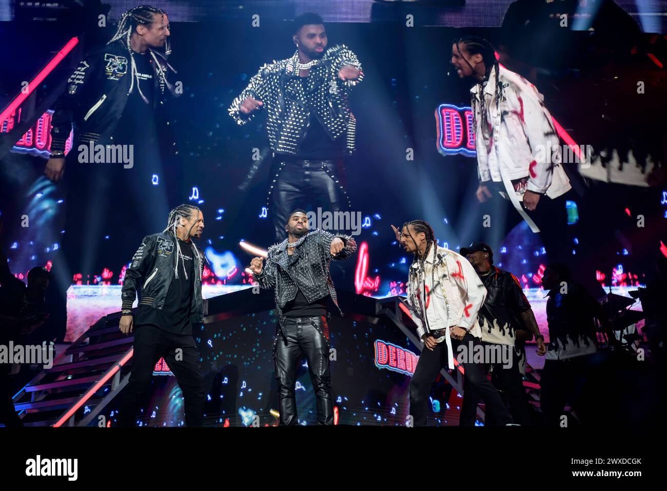 Jason Derulo Nu King Tour 2024 live in der Olympiahalle, München am 26. ...