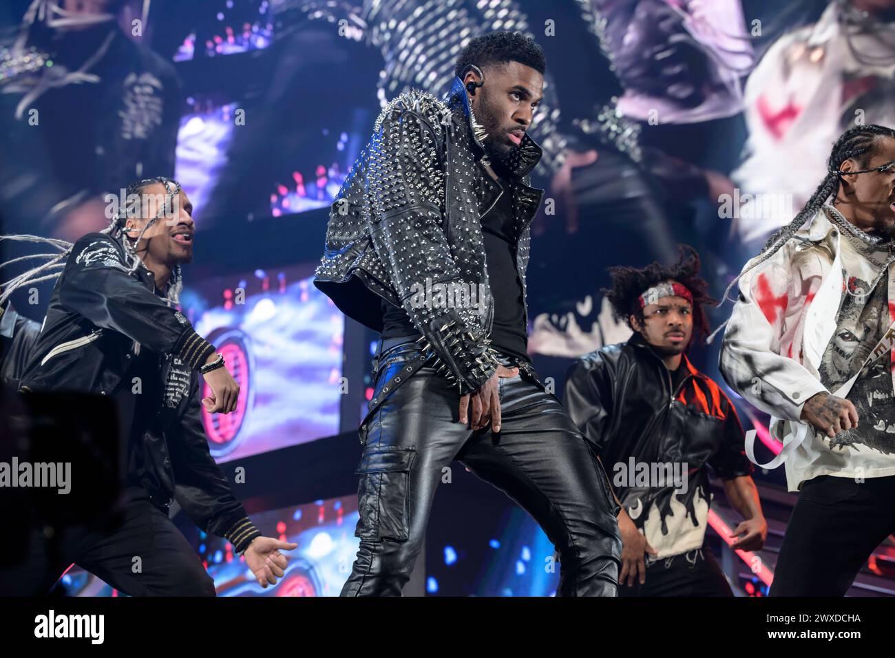 Jason Derulo Nu King Tour 2024 live in der Olympiahalle, München am 26. ...