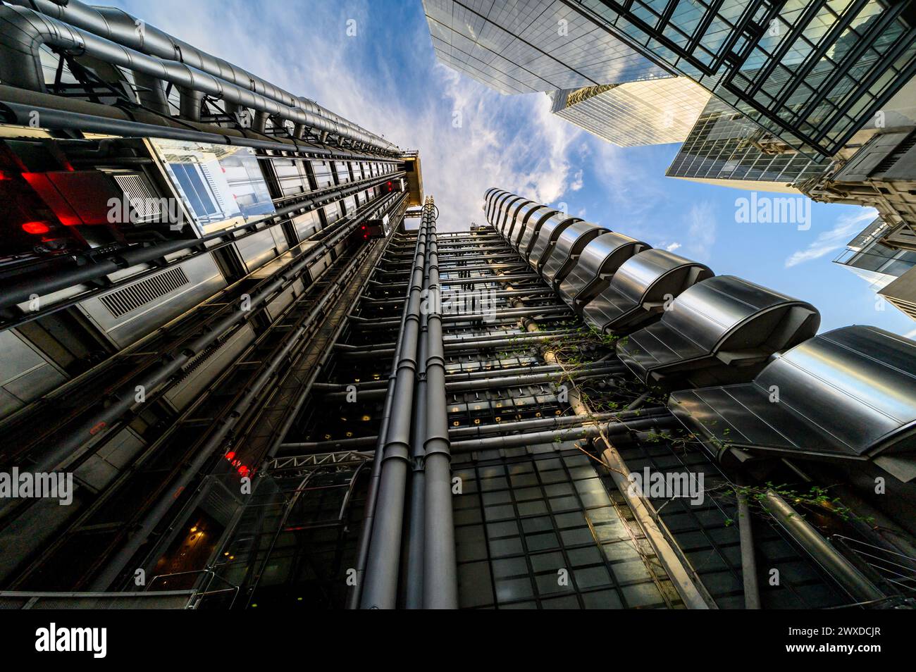 The Lloyd's building (sometimes known as the Inside-Out Building) is ...