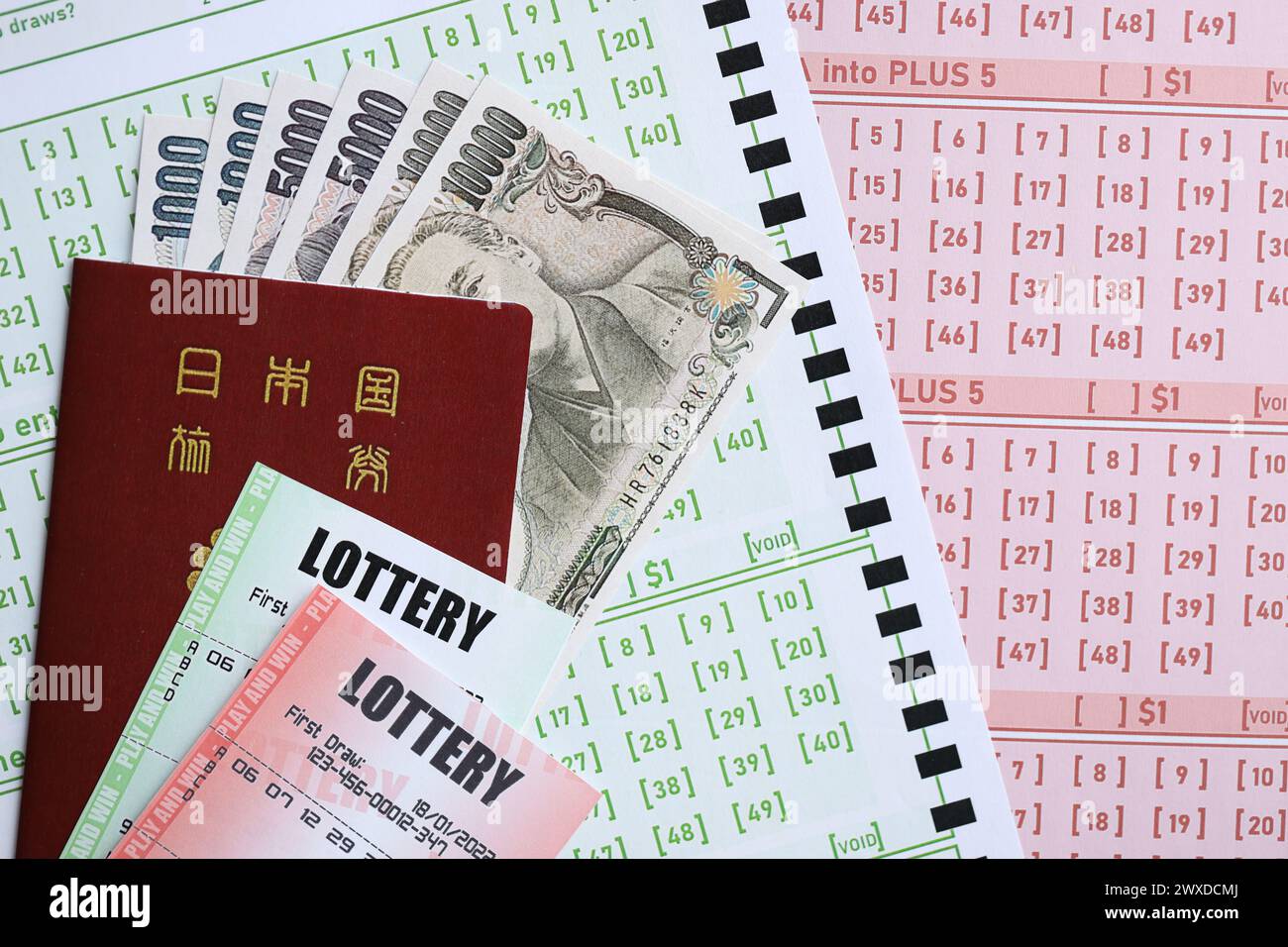 Japan red check table hi-res stock photography and images - Alamy