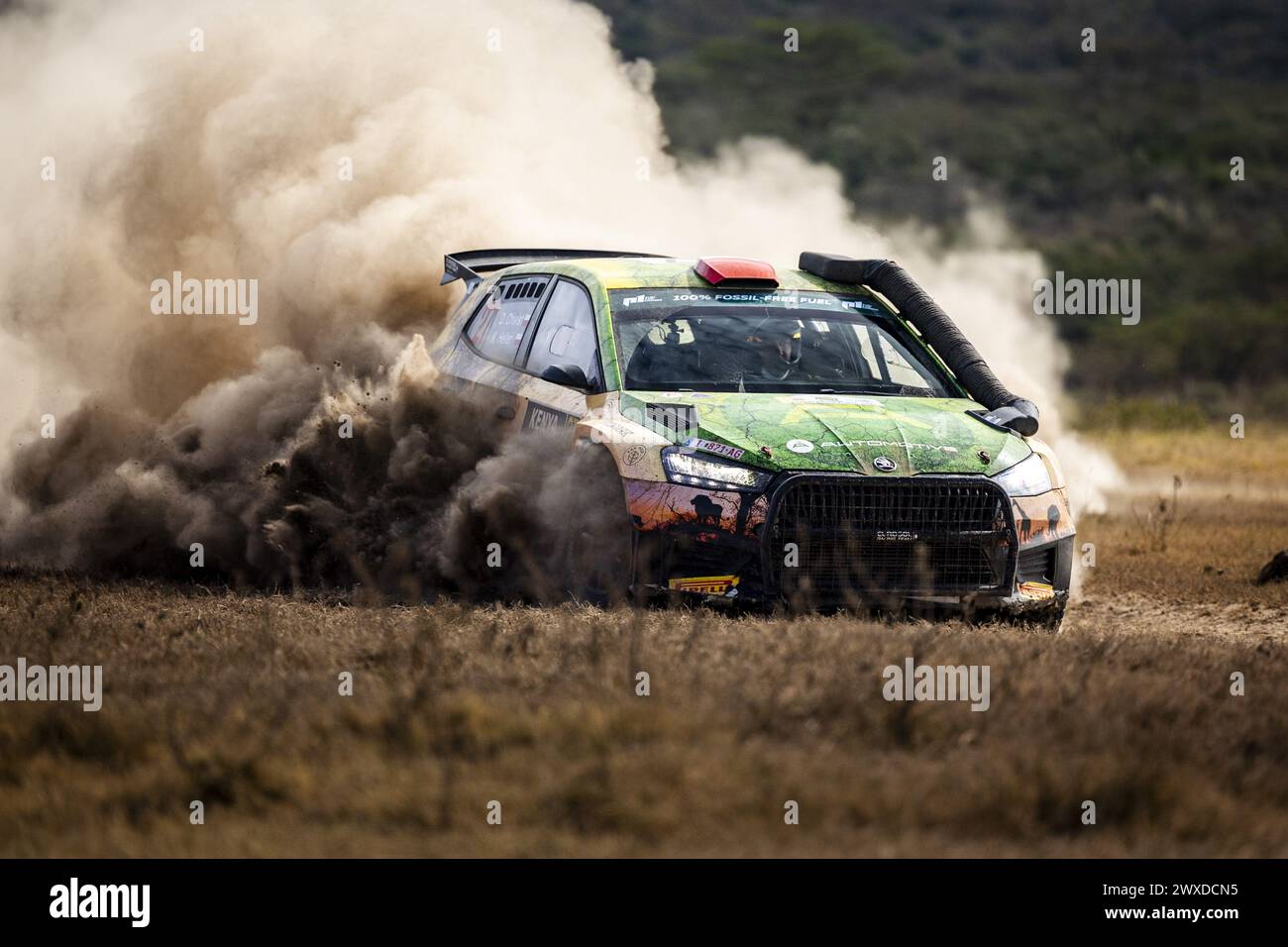 27 Daniel CHWIST, Kamil HELLER, SKODA FABIA RS Rally2, action during ...