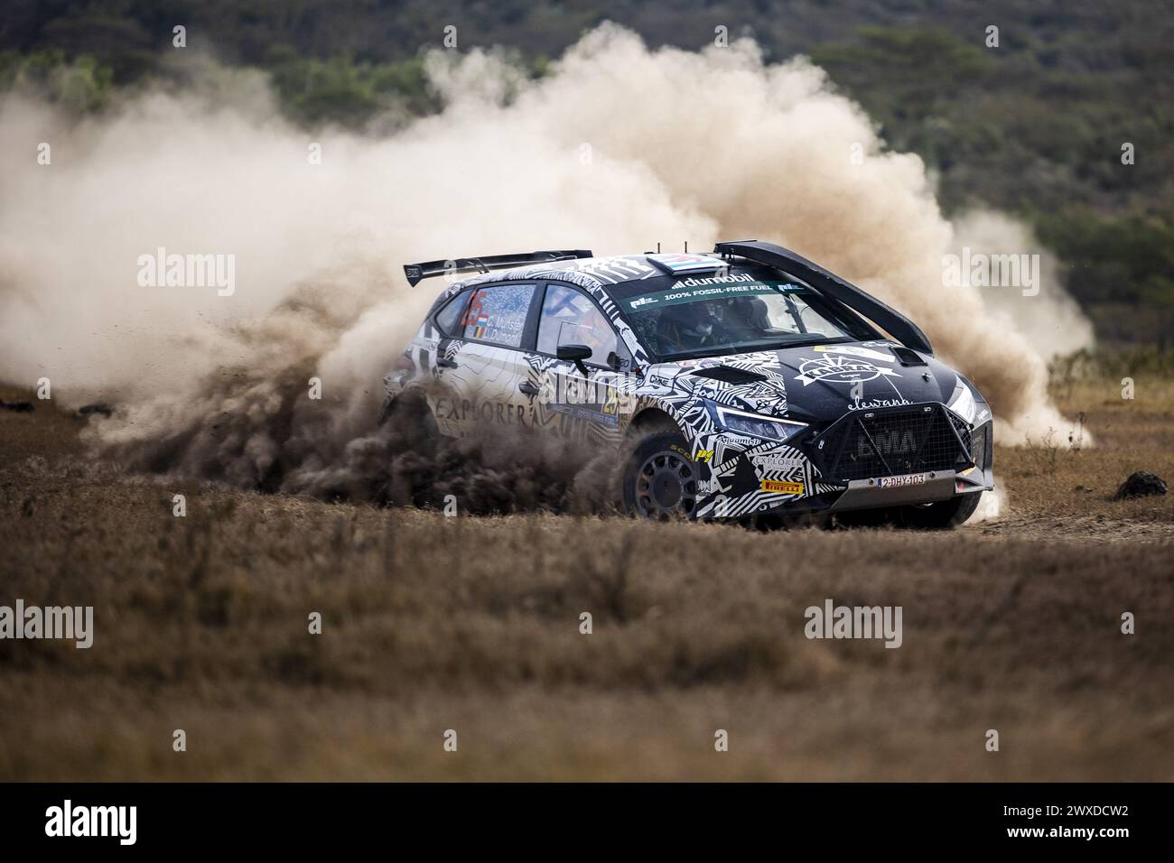 25 MUNSTER Charles, DUMONT Loic, Hyundai I2O Rally2, action during the ...