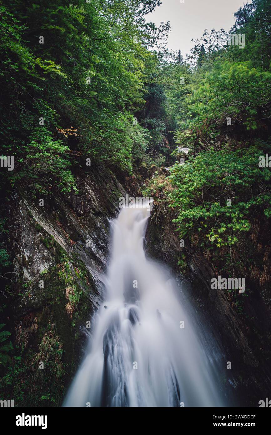 Devils Bridge Falls Stock Photo - Alamy