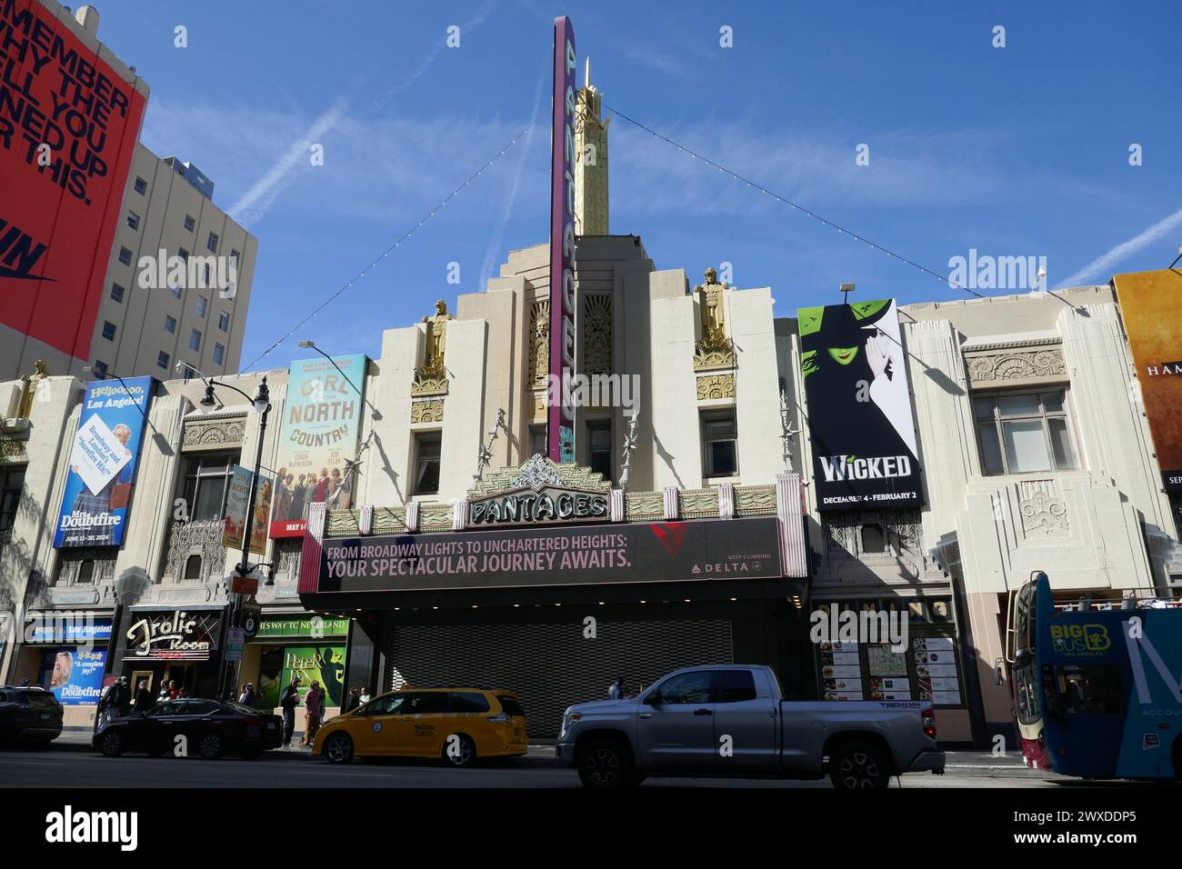 Los Angeles, California, USA 29th March 2024 Wicked Billbaord at ...