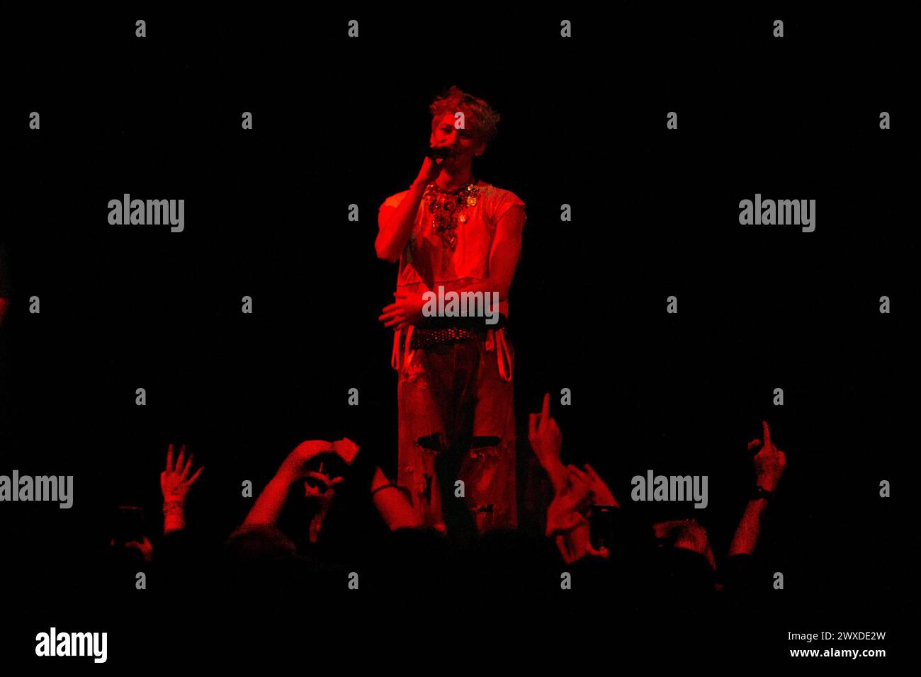 Milan, Italy,13th March 2024. Polish singer and songwriter Jann ...