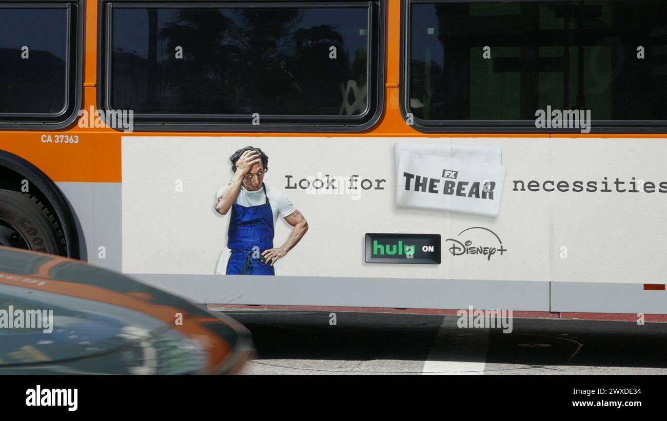 Los Angeles, California, USA 29th March 2024 Jeremy Allen White Look ...