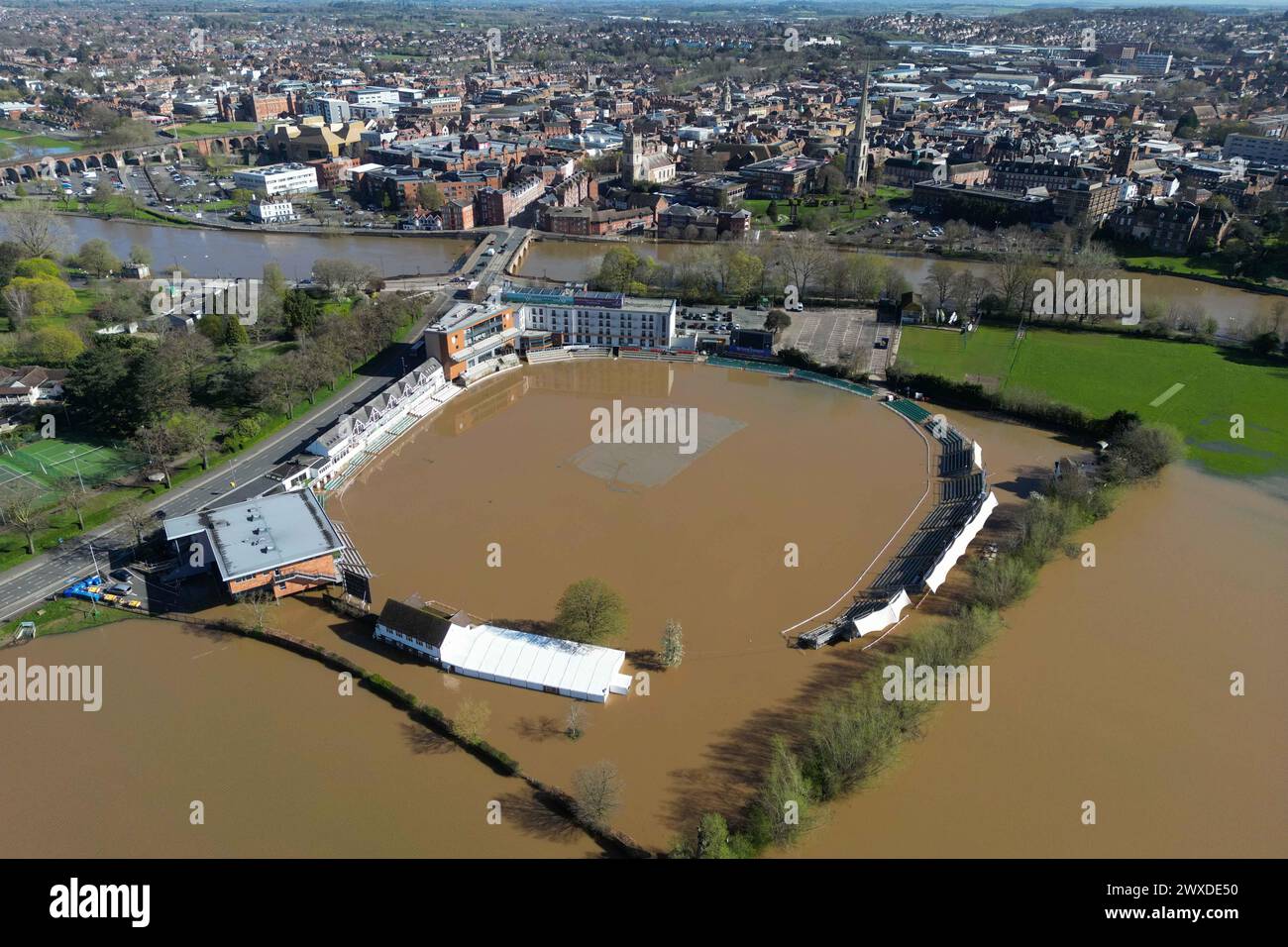 Worcester new road aerial hi-res stock photography and images - Alamy