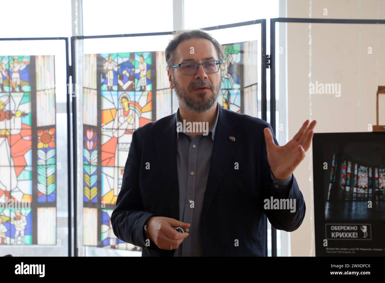 Non Exclusive: KYIV, UKRAINE - MARCH 29, 2024 - Director General of the ...