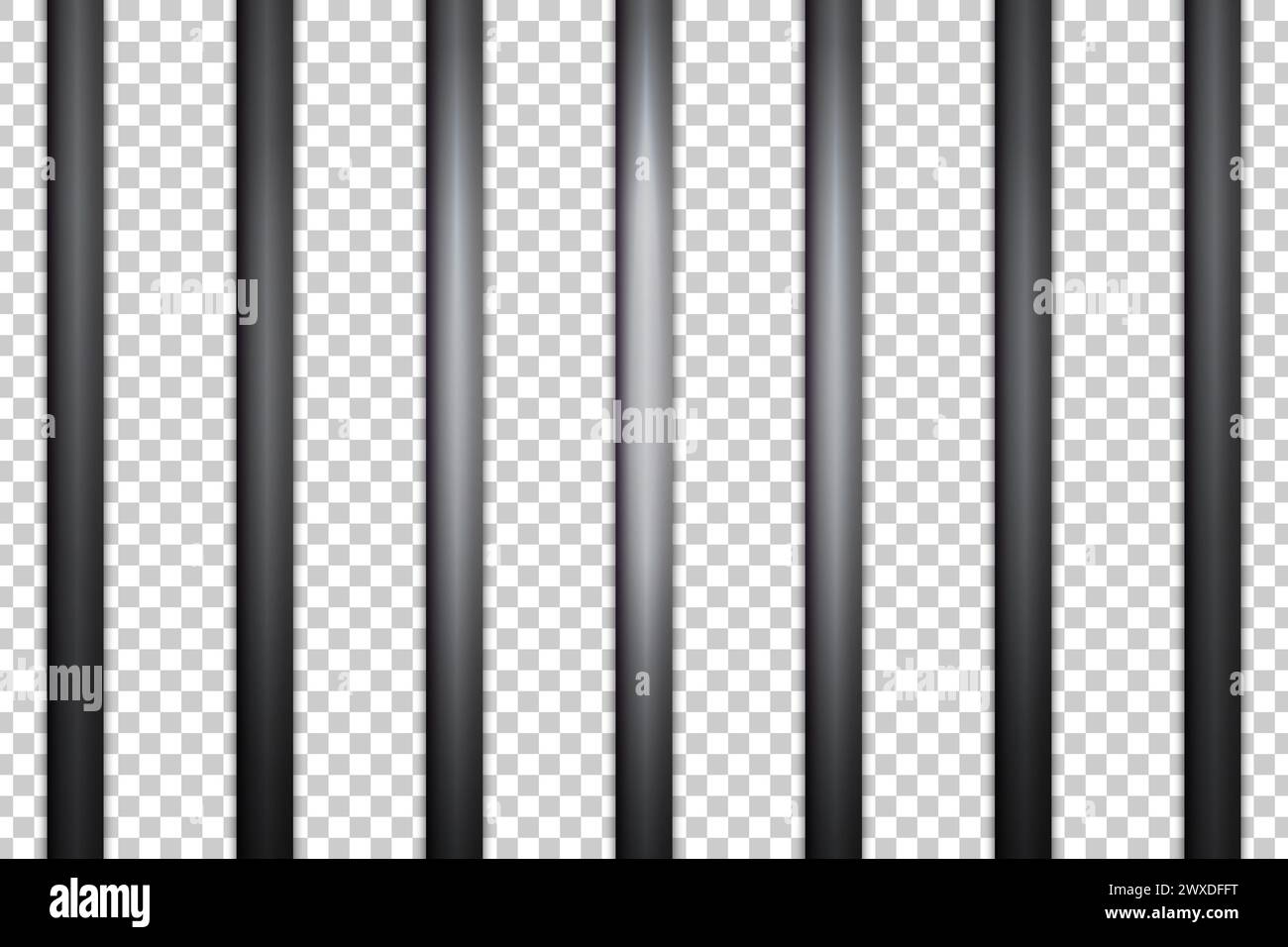 Jail bars transparent hi-res stock photography and images - Alamy
