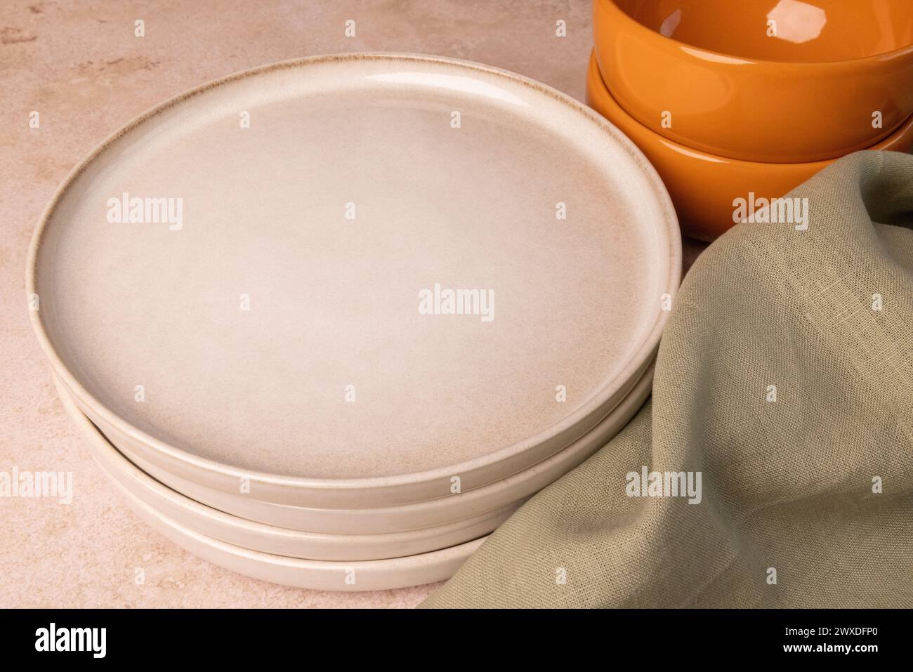 Stone bowls dishes plates hi-res stock photography and images - Alamy