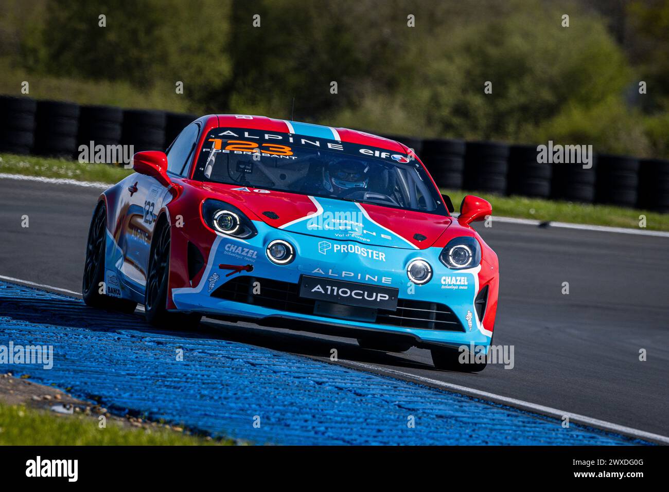 Nogaro, France. 30th Mar, 2024. 123 DE BRABANT Frédéric, Chazel ...