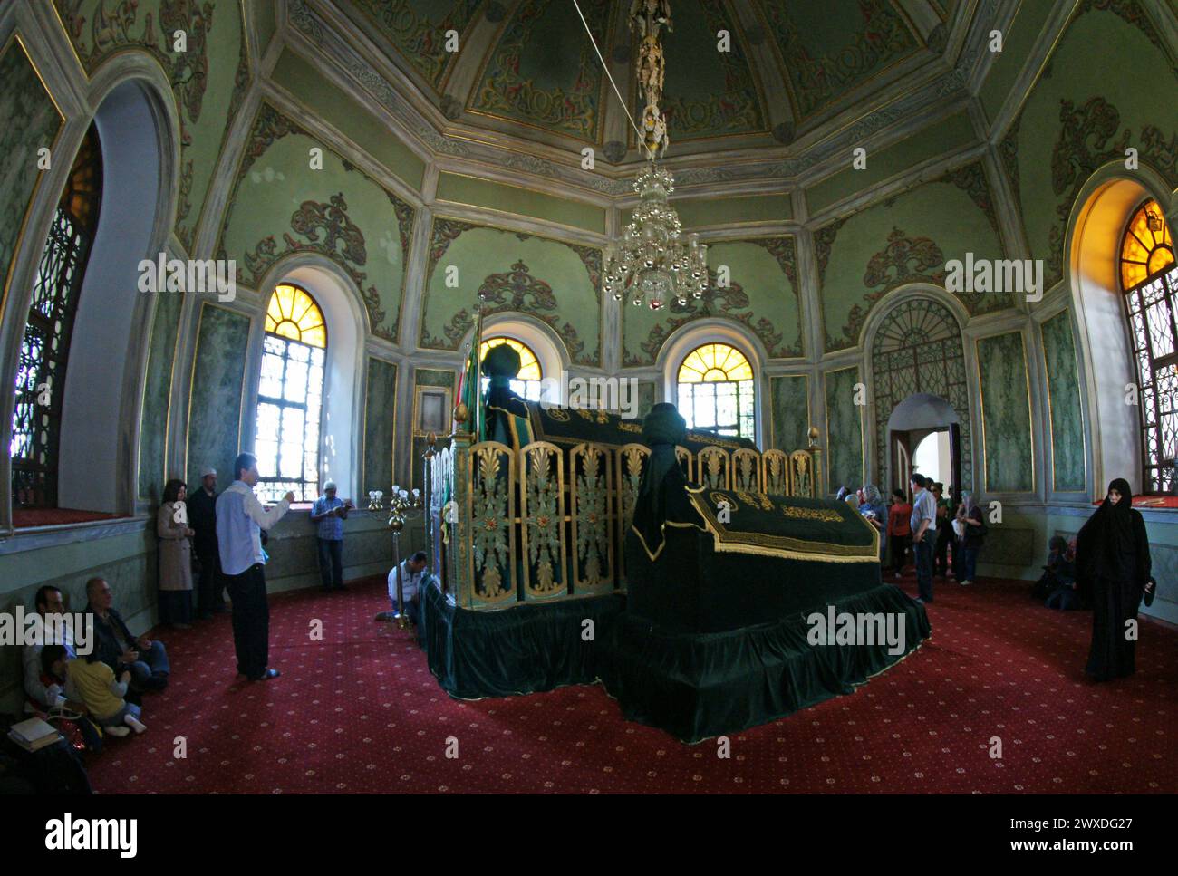 Emir Sultan Tomb, located in Bursa, Turkey Stock Photo - Alamy