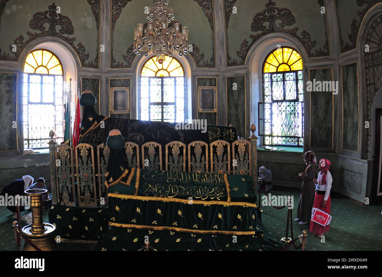 Emir Sultan Tomb, located in Bursa, Turkey Stock Photo - Alamy