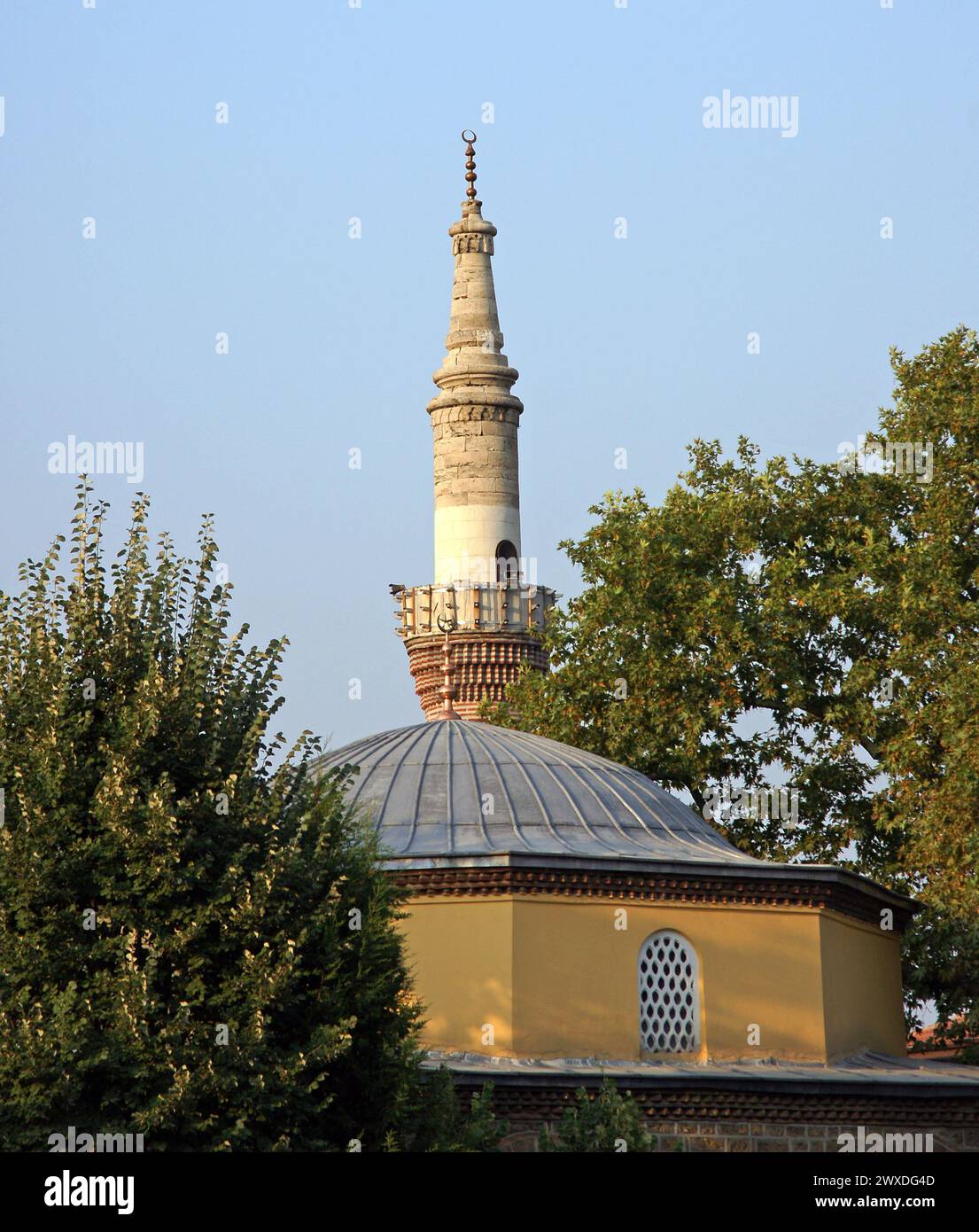 Gazi Orhan Mosque, located in Bursa, Turkey, was built by the Ottoman ...
