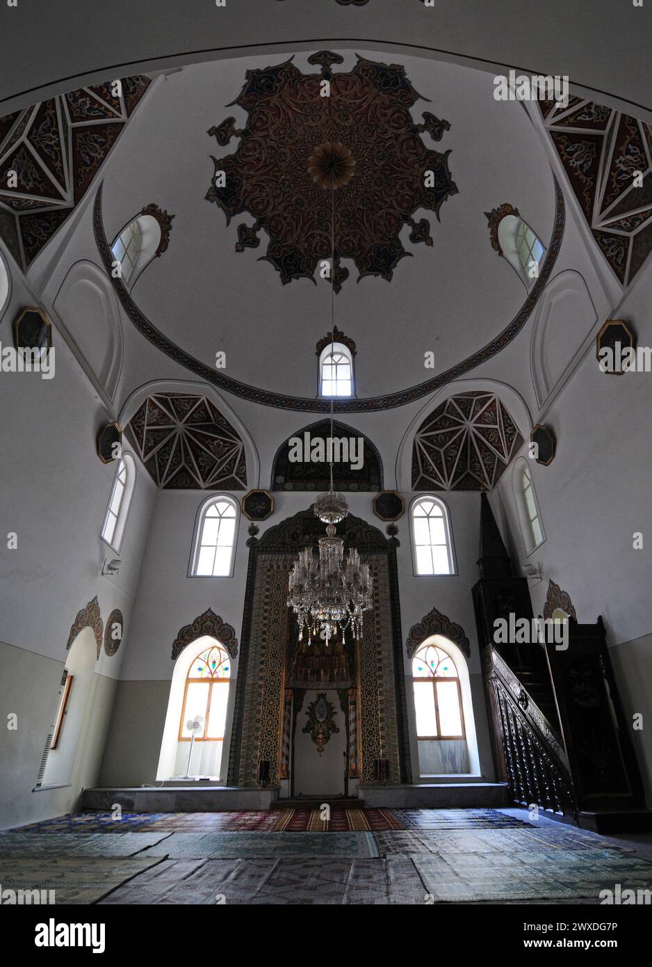 Gazi Orhan Mosque, located in Bursa, Turkey, was built by the Ottoman ...
