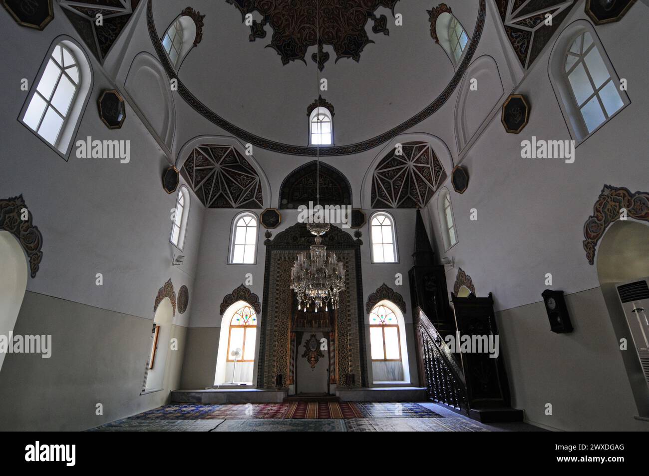 Gazi Orhan Mosque, located in Bursa, Turkey, was built by the Ottoman ...