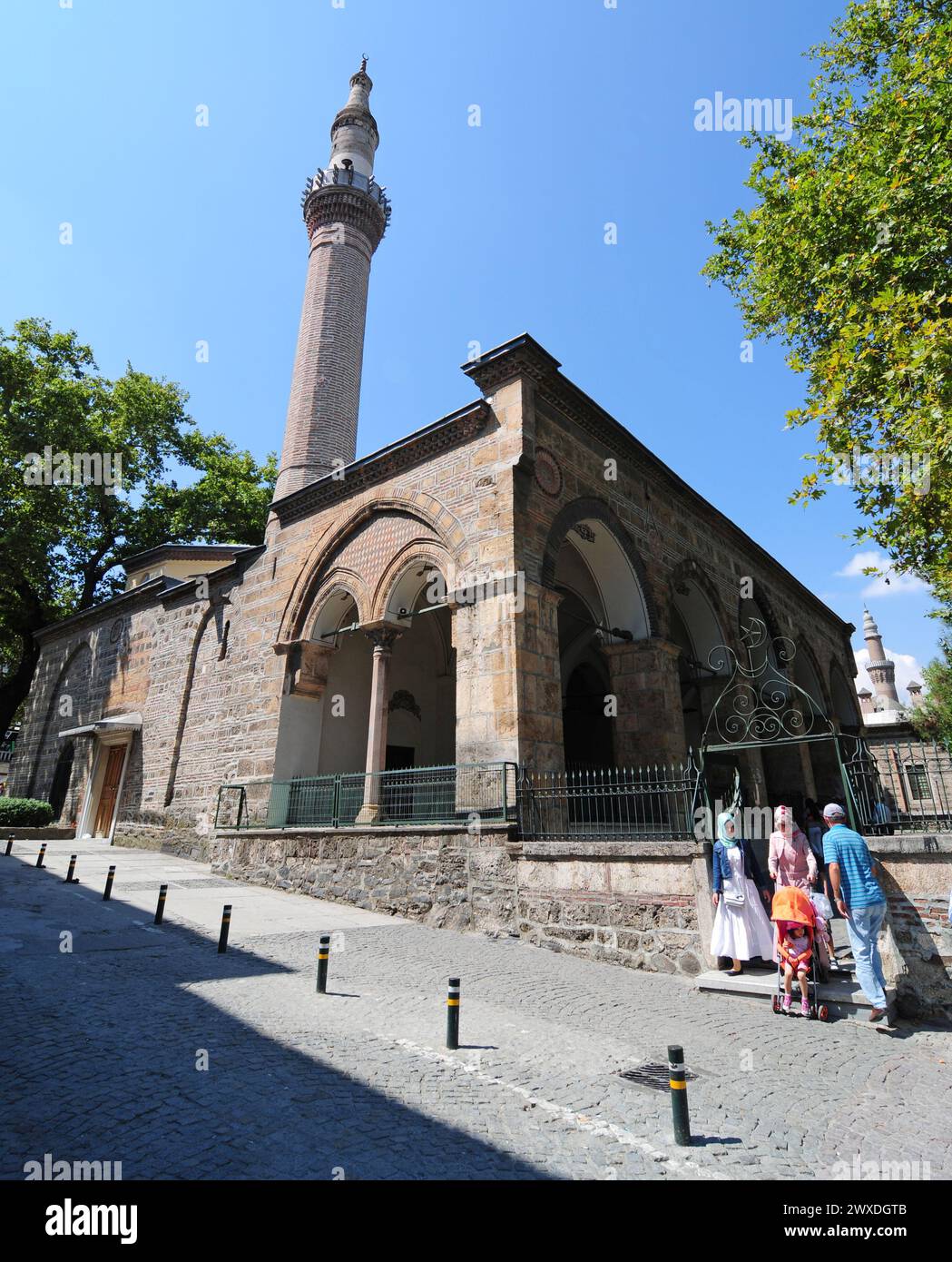 Gazi Orhan Mosque, located in Bursa, Turkey, was built by the Ottoman ...