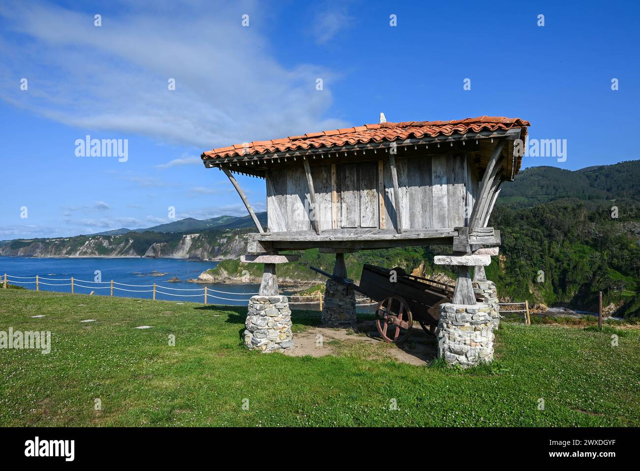 Small roofed structure hi-res stock photography and images - Alamy