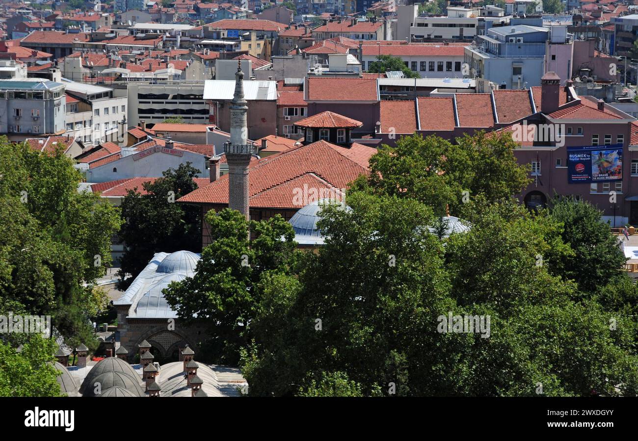 Gazi Orhan Mosque, located in Bursa, Turkey, was built by the Ottoman ...