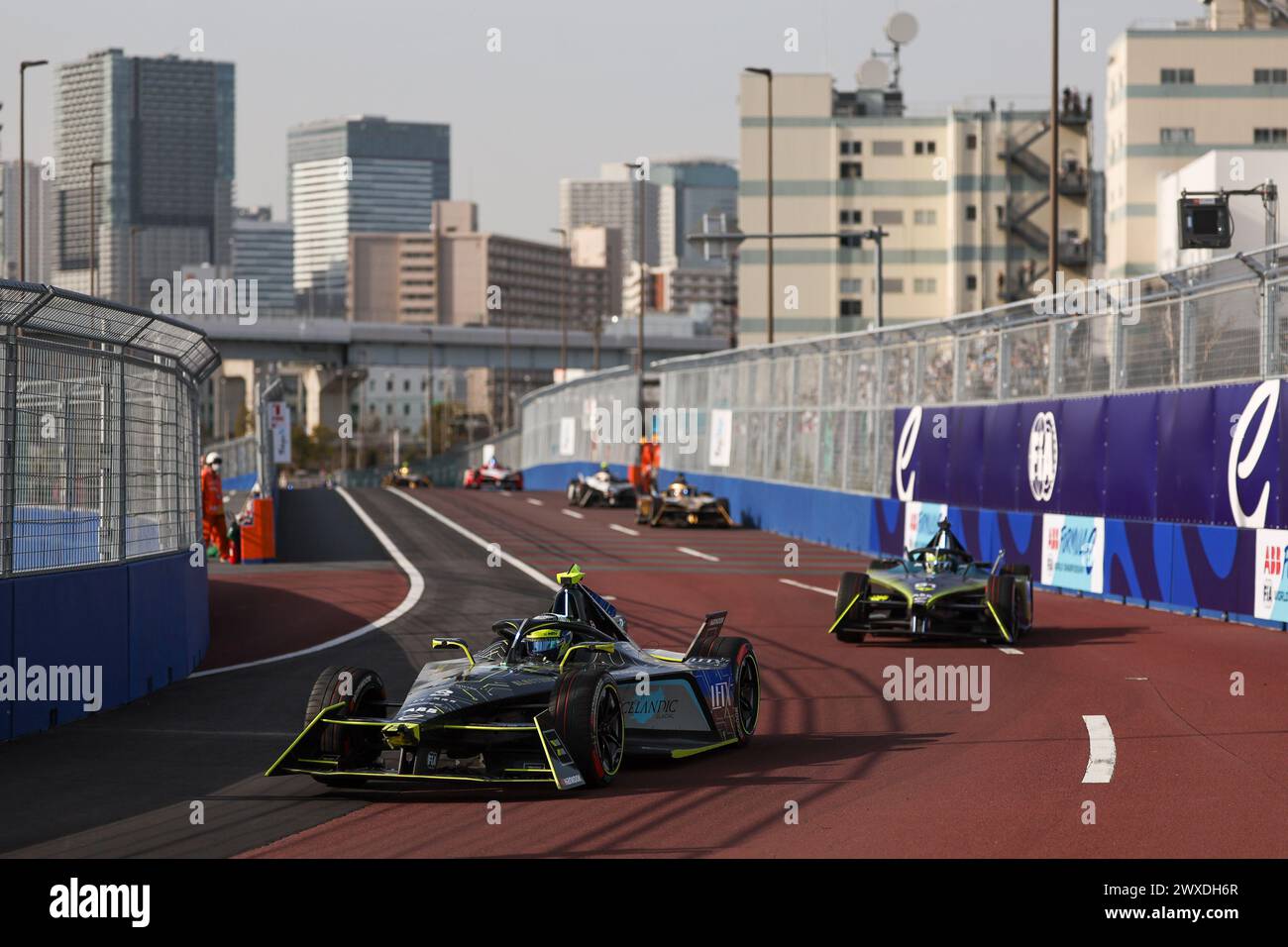 Tokyo, Japan. 30th Mar, 2024. ERT Formula E's Brazilian driver Sergio ...